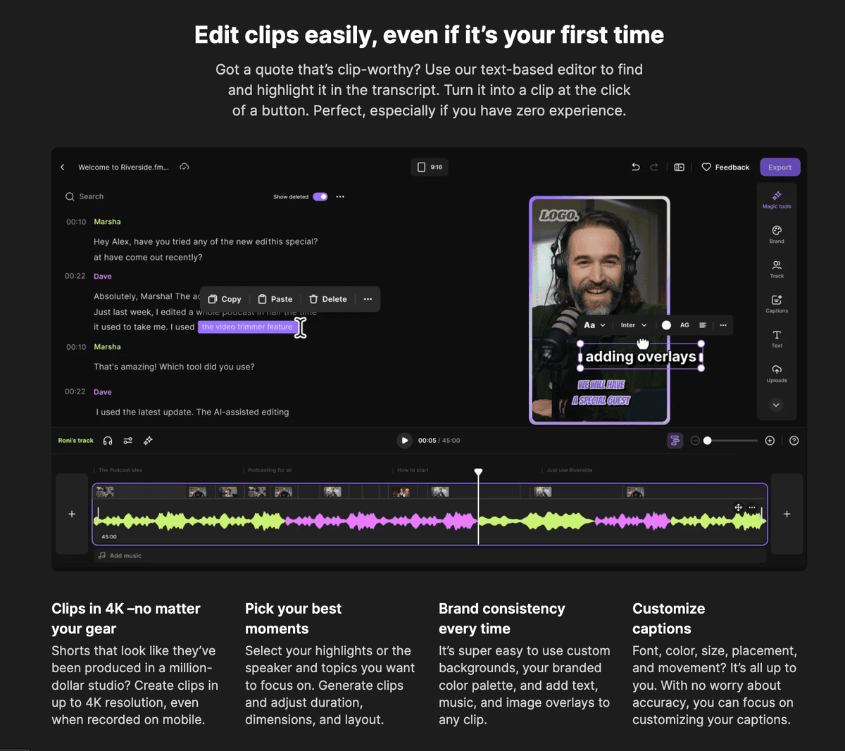 How to Make a YouTube Short with Riverside Magic Clips (Step-by-Step ...