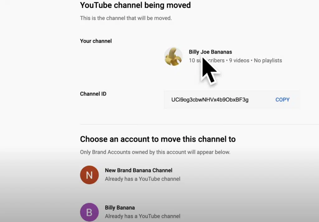 How To Move Personal Channel To Brand Channel On YouTube (2023) | Feisworld