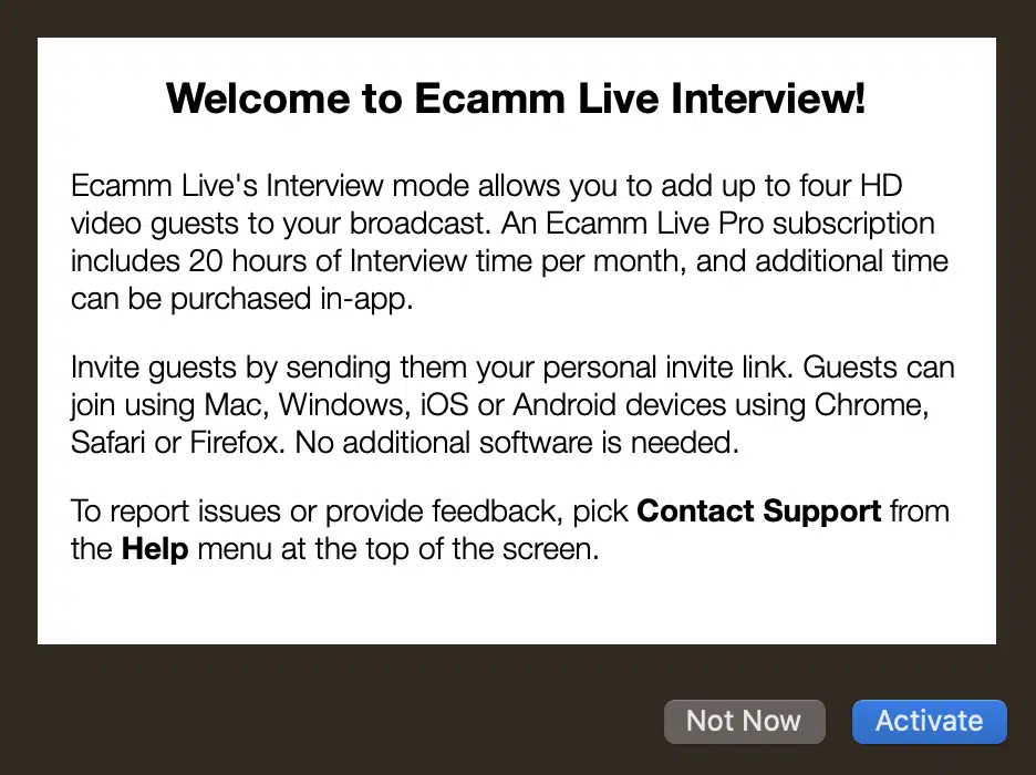 Ecamm Live: The Ultimate Virtual Camera, Video Recording And Livestream ...